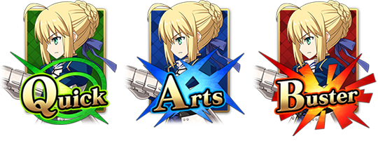 Command Card และความเสียหายโบนัส | Fate/Grand Order